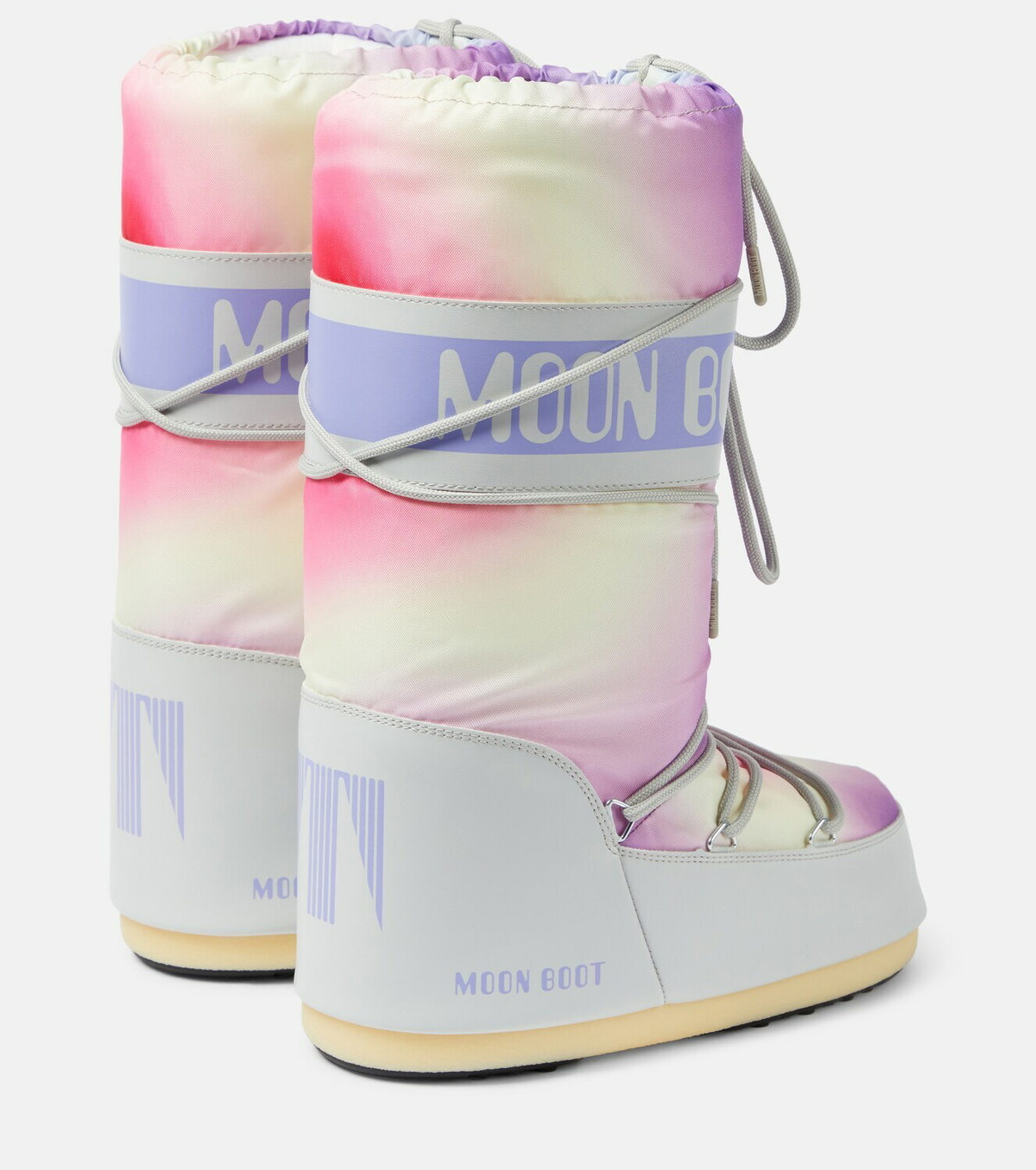 Moon Boot Icon tie-dye snow boots Moon Boot