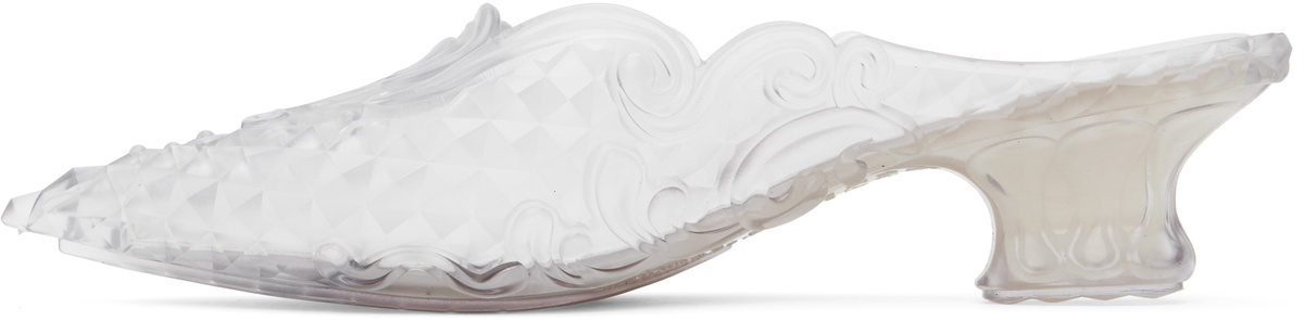 Y/Project Transparent Melissa Edition Point Mules Y/Project