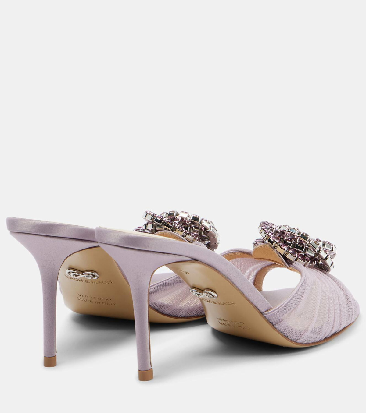 Mach & Mach Galaxy 85 embellished mules MACH & MACH