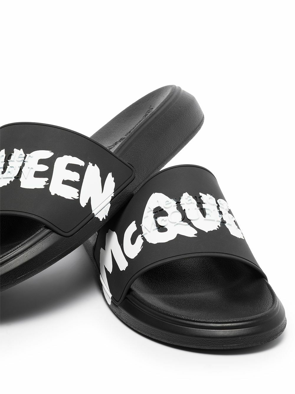 ALEXANDER MCQUEEN - Graffiti Rubber Slides Alexander McQueen