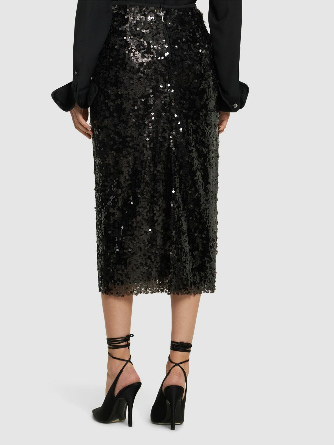 MSGM - Sequined Midi Skirt MSGM