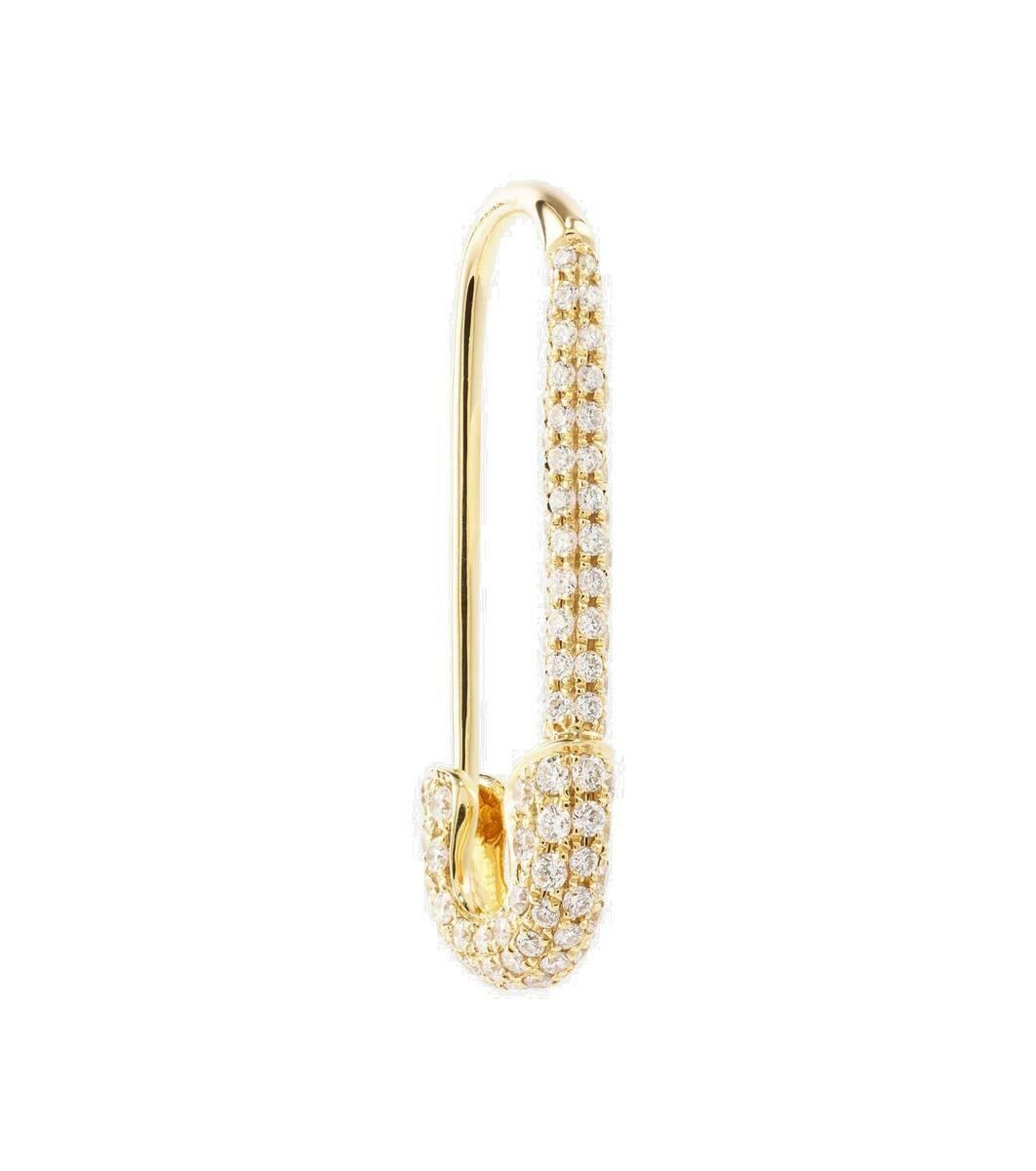Anita Ko Safety Pin Earring