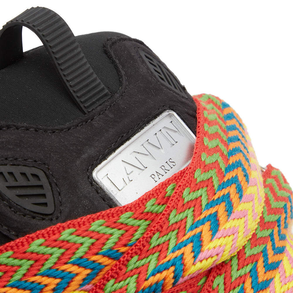 Lanvin Men's Curb Sneakers in Black Lanvin