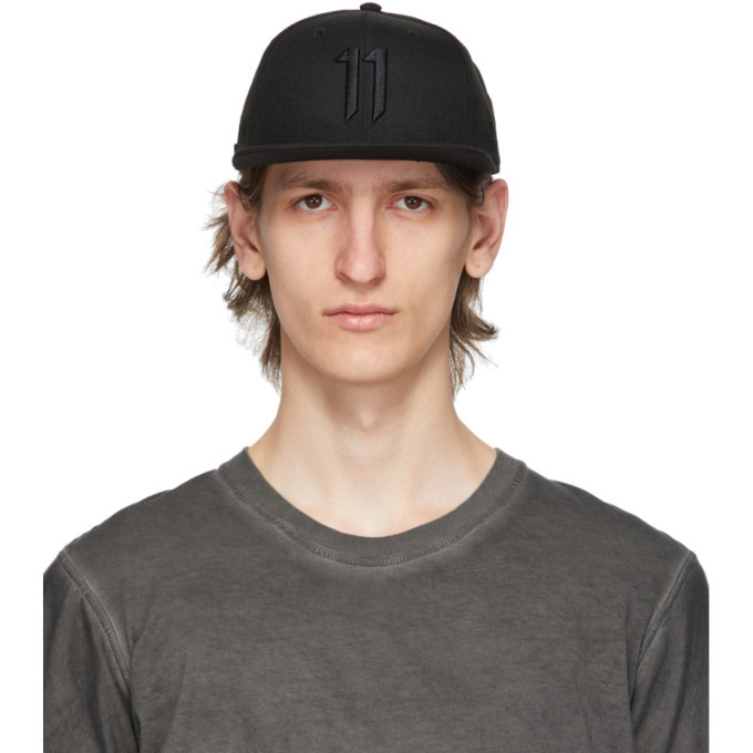 11 by Boris Bidjan Saberi Black New Era Edition Logo Cap 11 by Boris ...