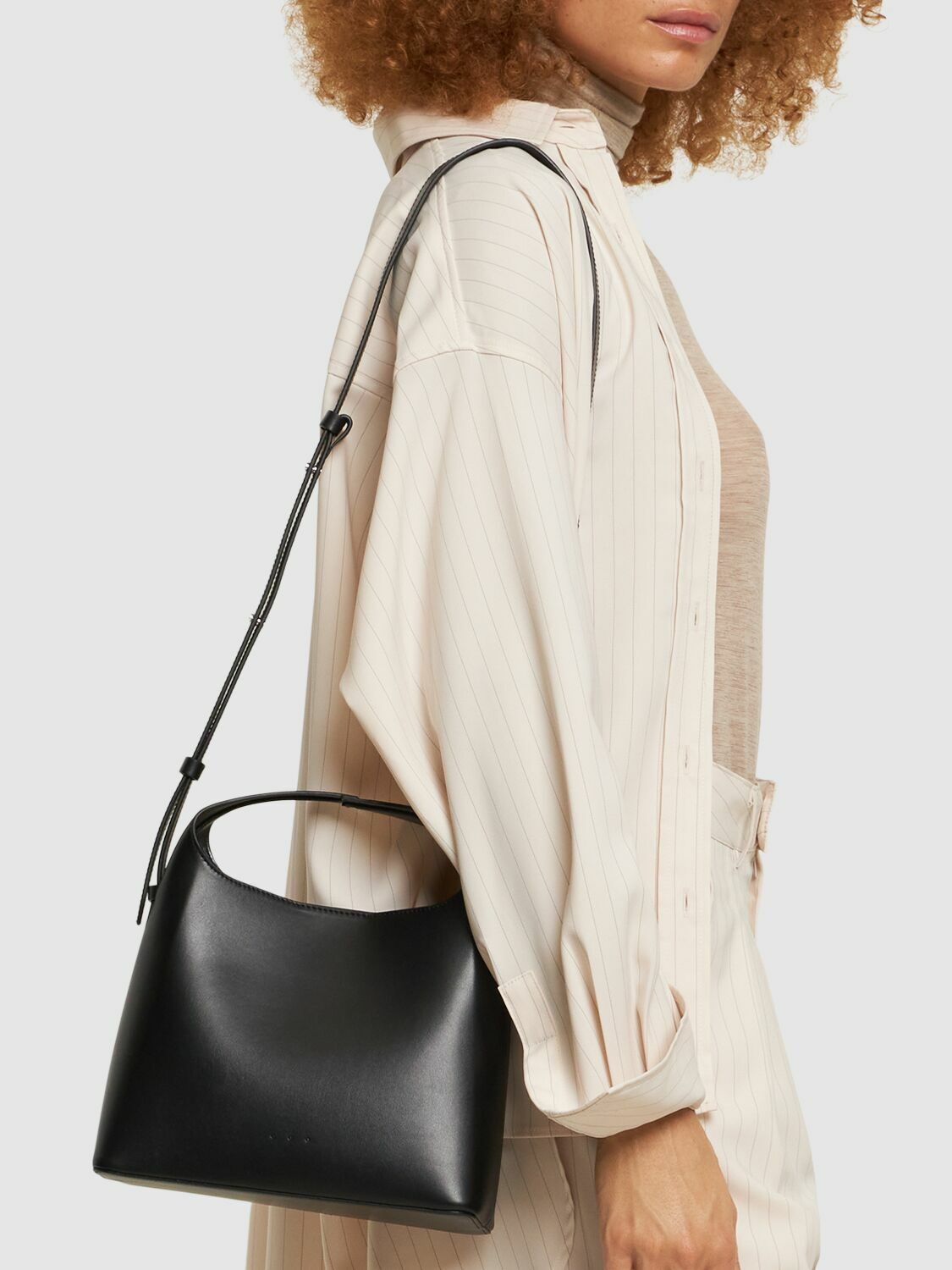 AESTHER EKME - Mini Sac Smooth Leather Top Handle Bag Aesther Ekme