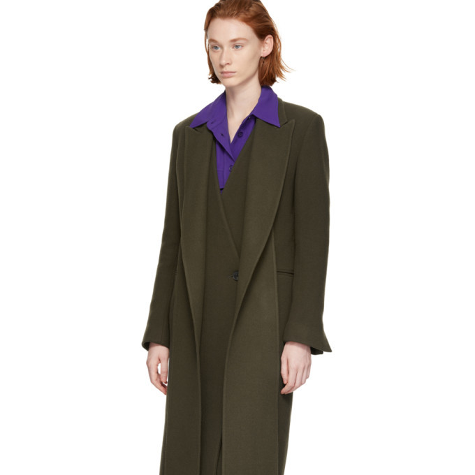Ports 1961 Khaki Layered Overcoat Ports 1961