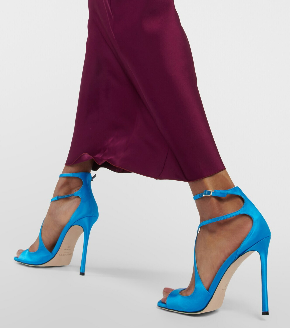 Jimmy Choo Azia 110 satin sandals Jimmy Choo