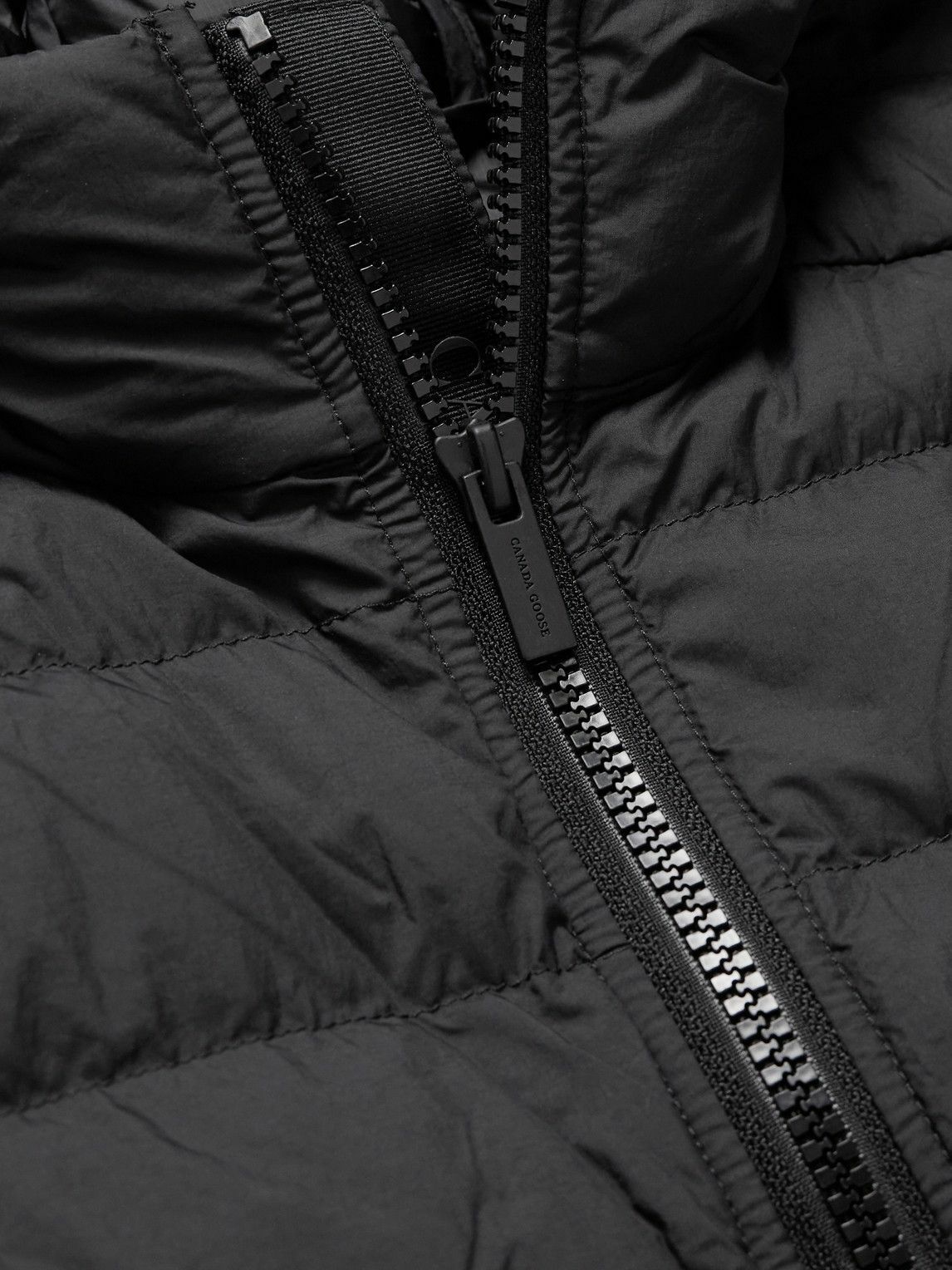 Canada Goose - Crofton Logo-Appliquéd Quilted Enduraluxe® Hooded Down ...