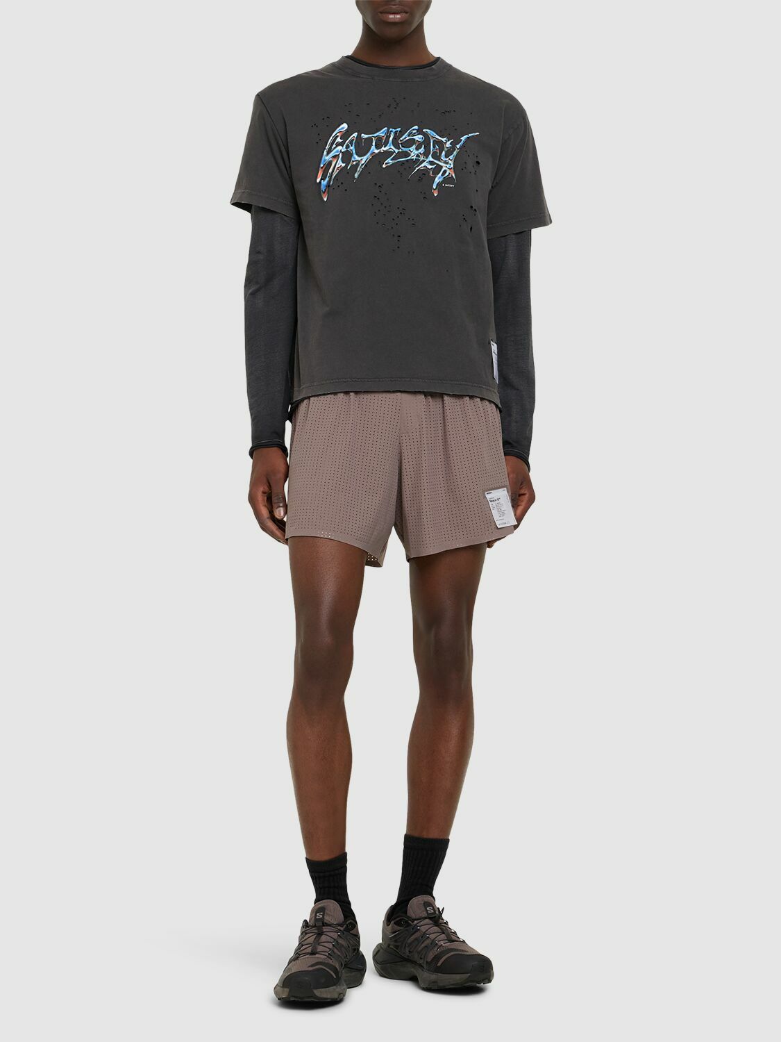 SATISFY Mothtech Cotton T-shirt Satisfy