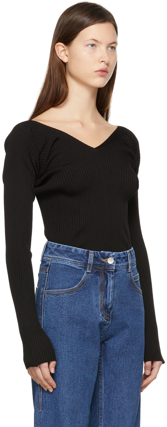 LOW CLASSIC Black Rayon Sweater Low Classic