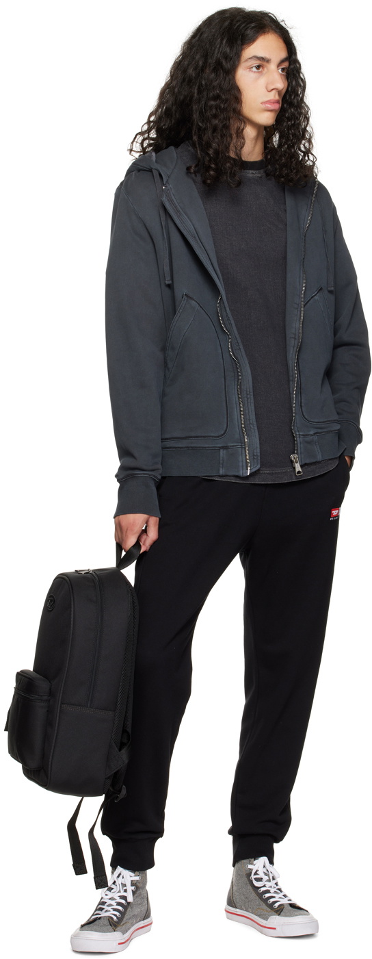 Diesel Black D.90 Backpack Diesel