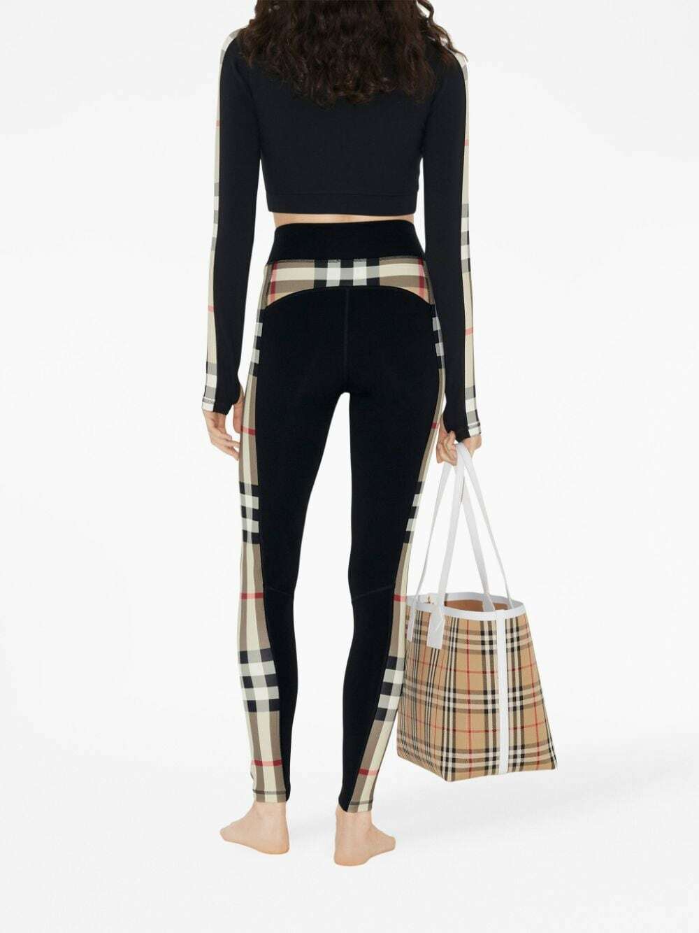 BURBERRY - Check Band Crop Top womens Burberry