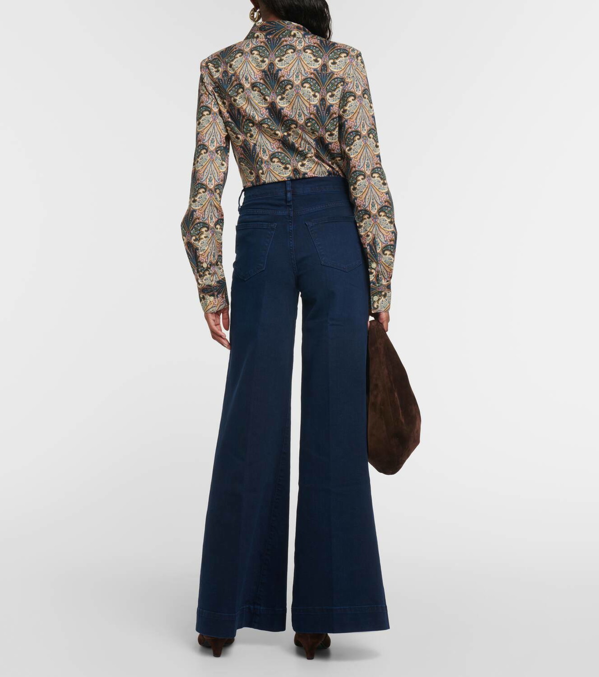 Frame Le Palazzo Wide Hem wide-leg jeans Frame Denim