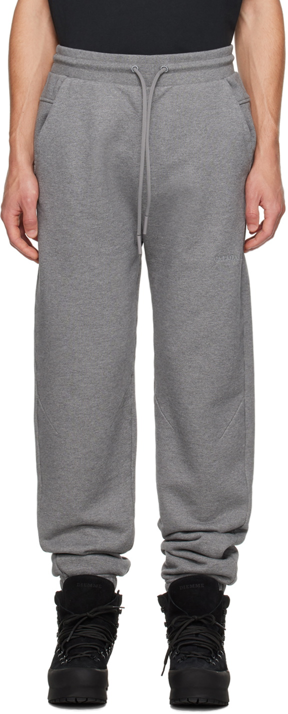 Canada Goose Gray Tobermory Heavyweight Sweatpants Canada Goose