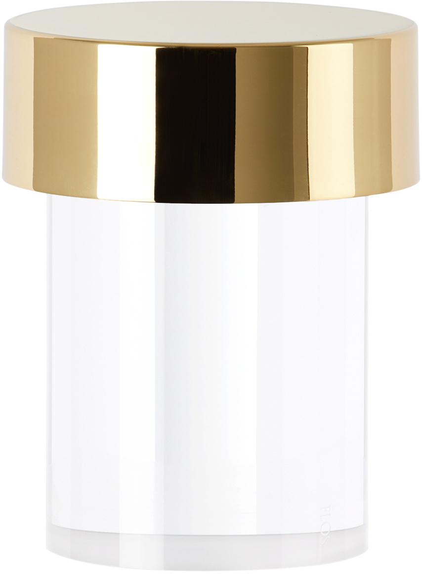 Flos Gold Last Order Clear Portable Table Lamp