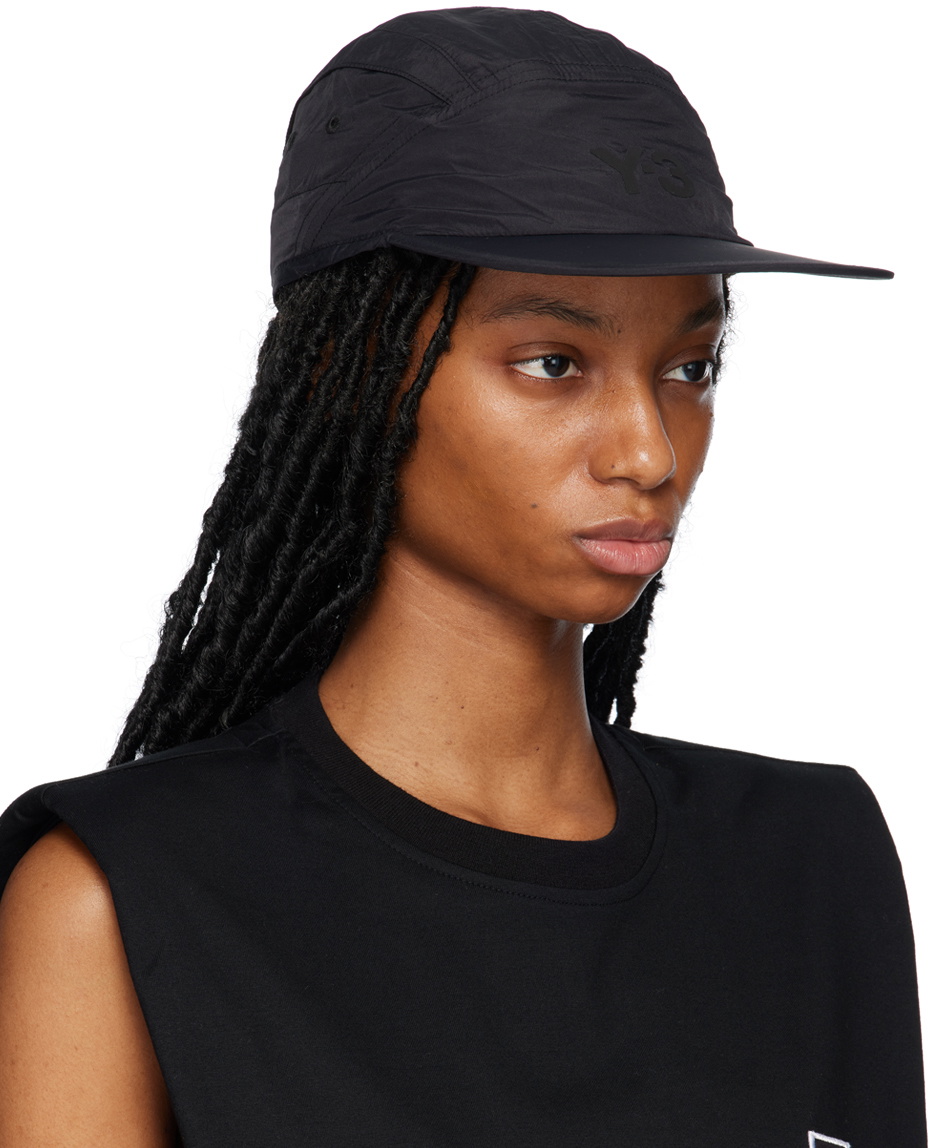 Y-3 Black Running Cap Y-3