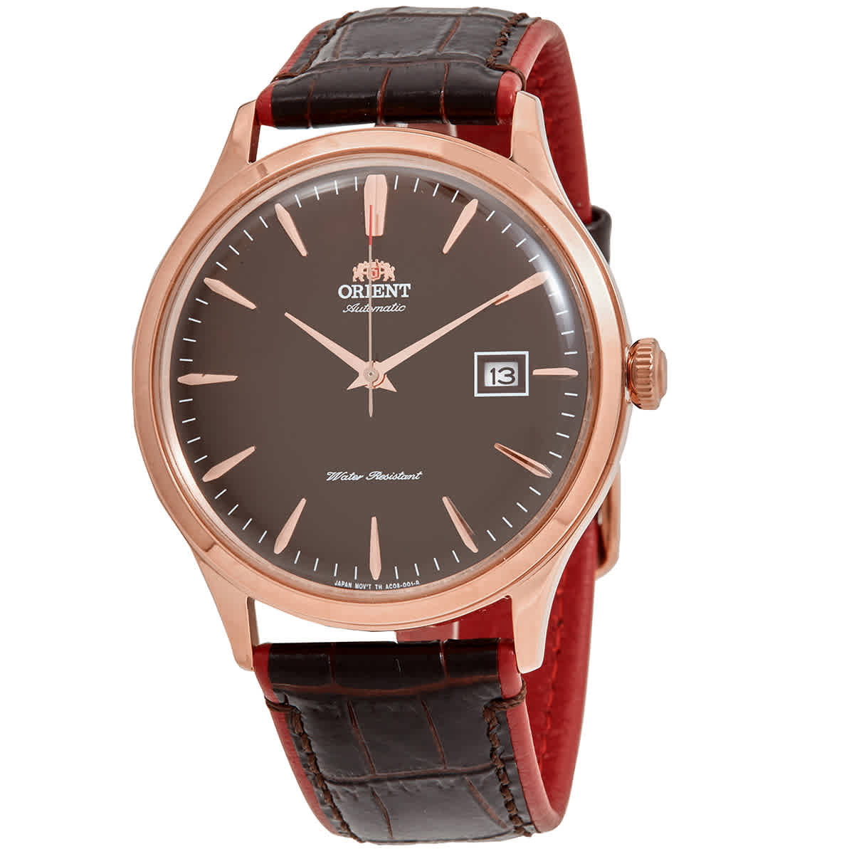 Orient Bambino Version 4 Automatic Brown Dial Mens Watch FAC08001T0 Orient