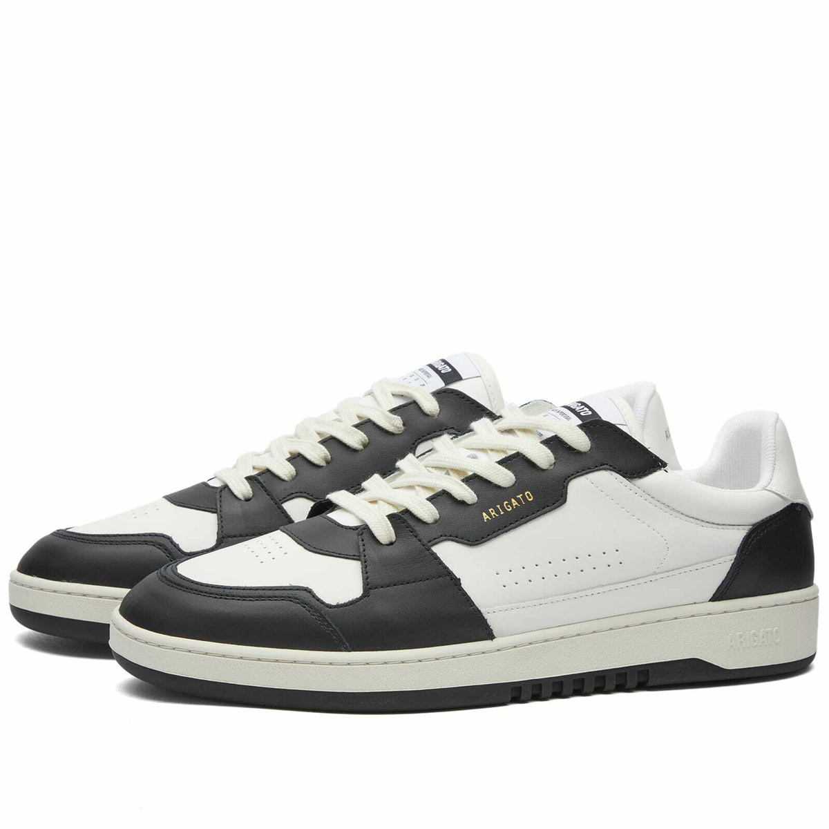 Axel Arigato Men's Dice Lo Sneakers in White/Black Axel Arigato