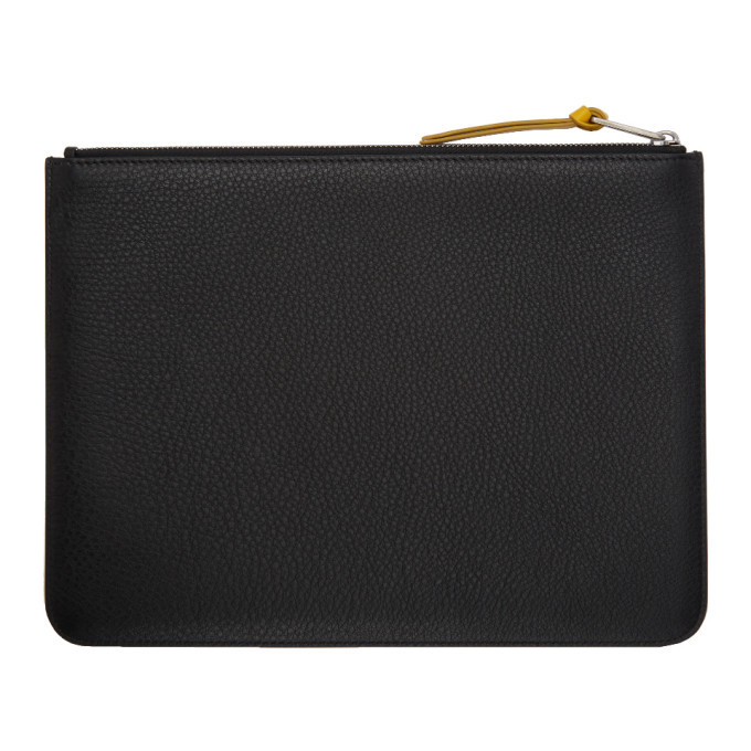 Givenchy Black Reverse Zip Pouch Givenchy