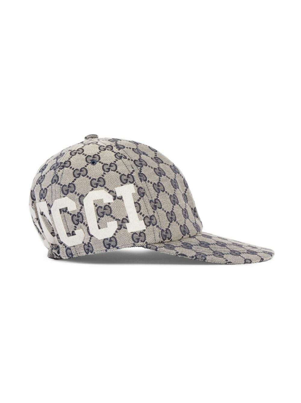 GUCCI - Gg Motif Cotton Baseball Cap Gucci