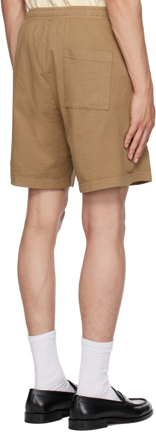 Sporty & Rich Brown 'Made In USA' Shorts Sporty & Rich