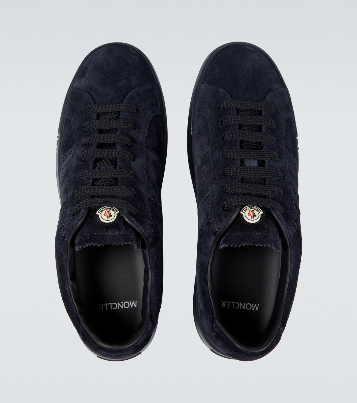 Moncler - New Monaco suede sneakers Moncler