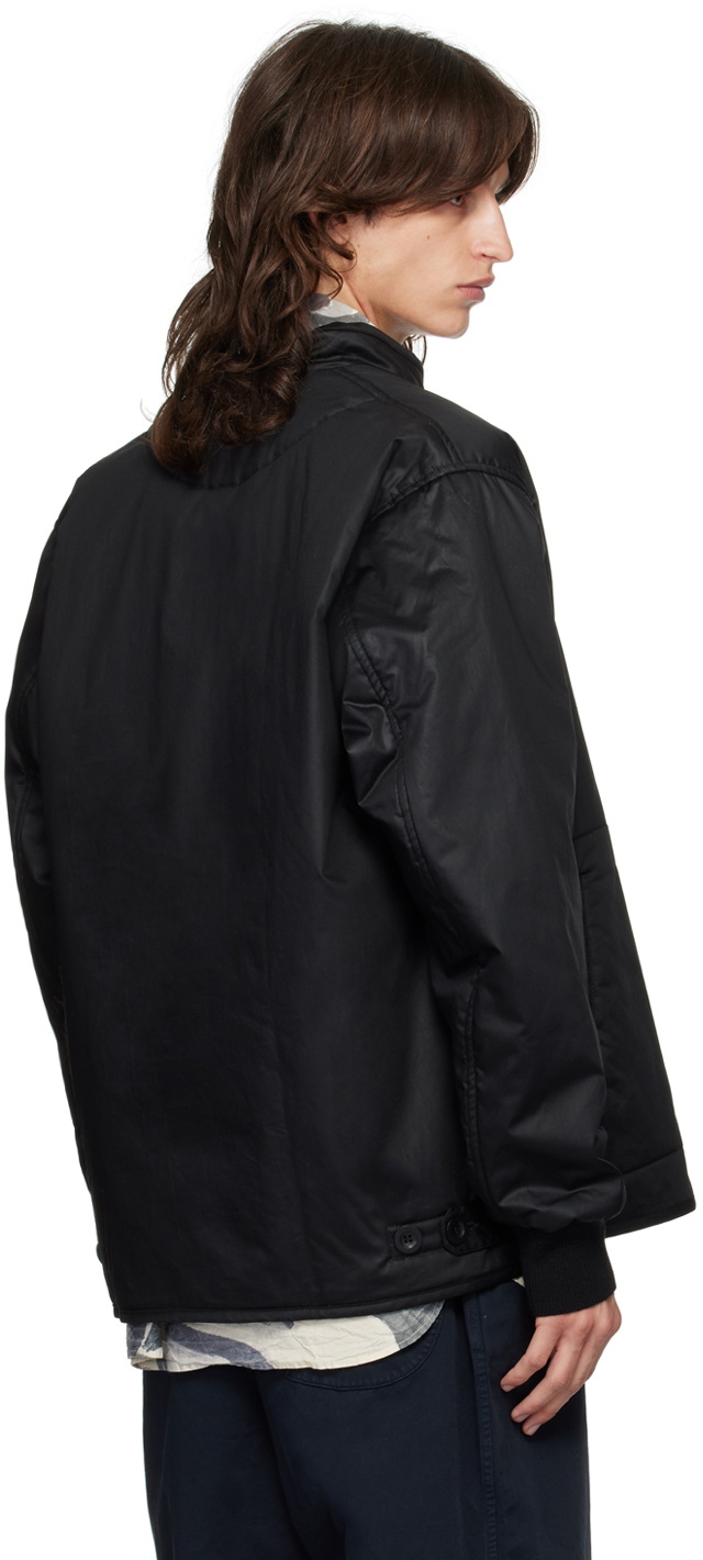 CASEY CASEY Black Kinos Bomber Jacket CASEY CASEY