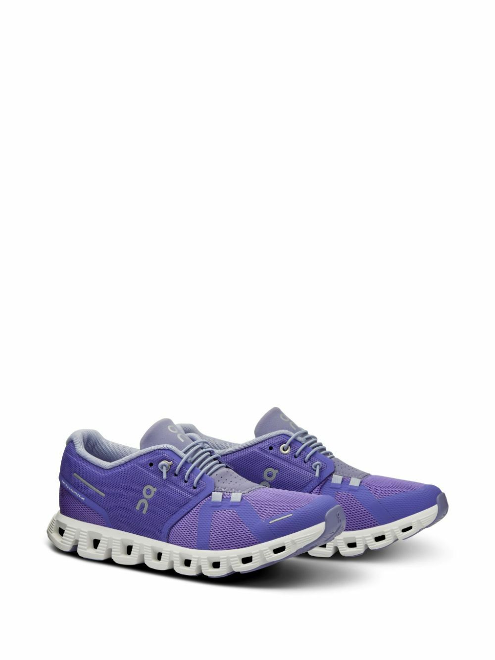 On Running Purple Cloud 5 Mesh Sneakers On