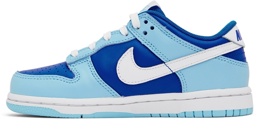 Nike Kids Blue Dunk Low Little Kids Sneakers Nike