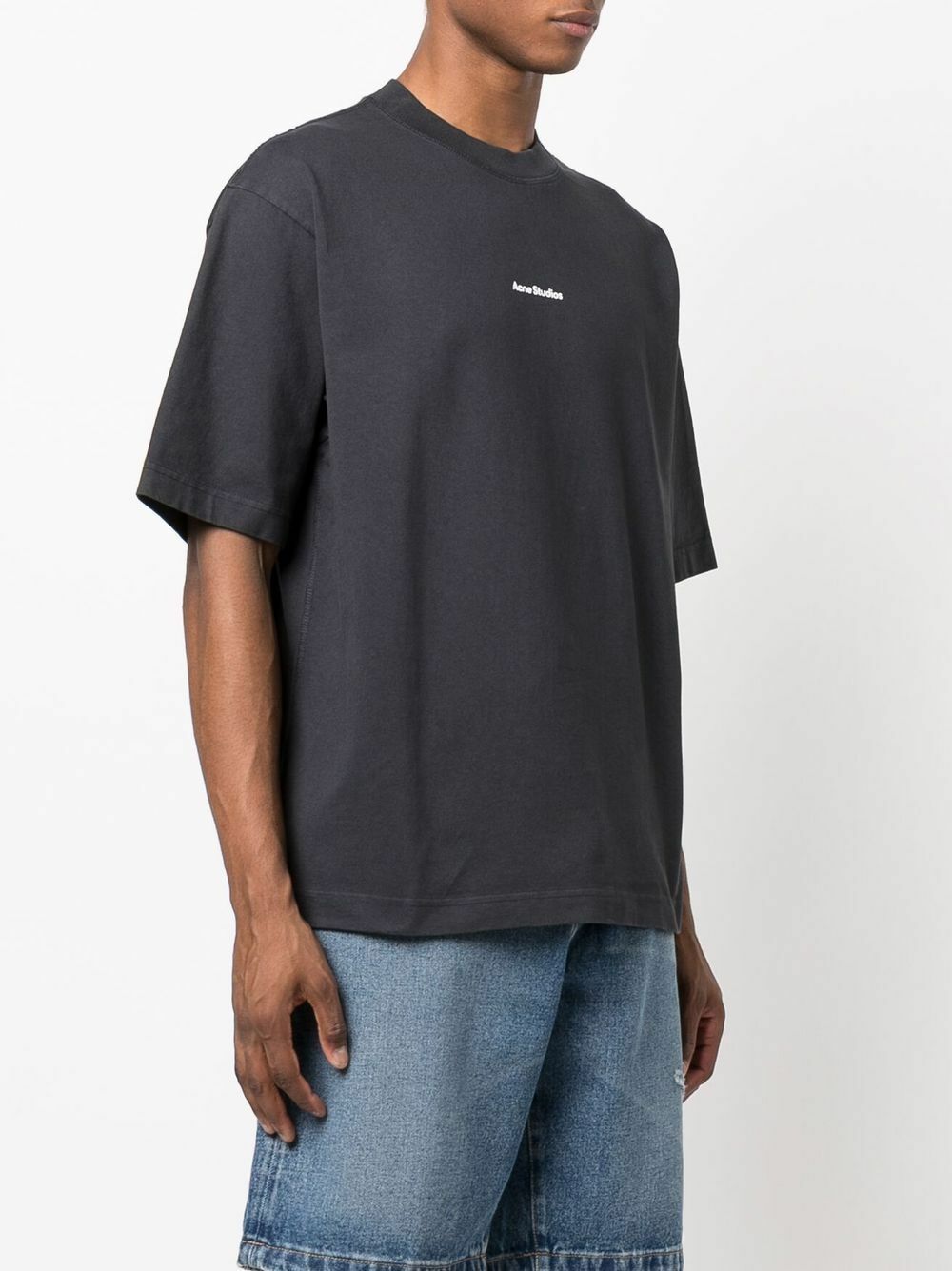ACNE STUDIOS - Cotton T-shirt With Logo Acne Studios