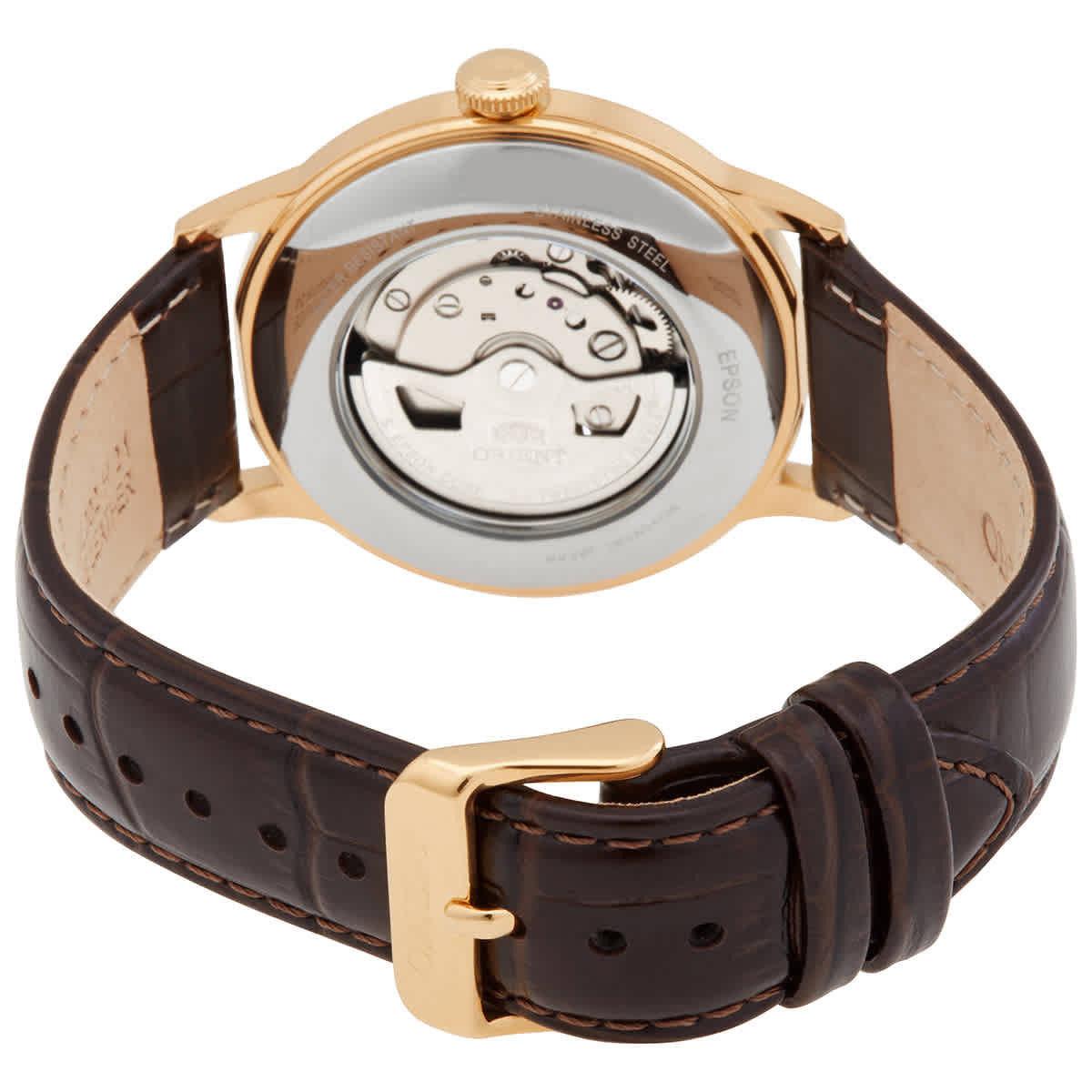 Orient Classic Automatic Silver Open Heart Dial Mens Watch RA ...