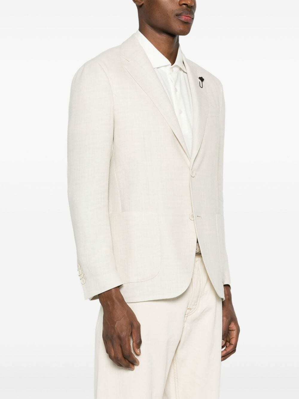 LARDINI - Jacket With Logo Lardini