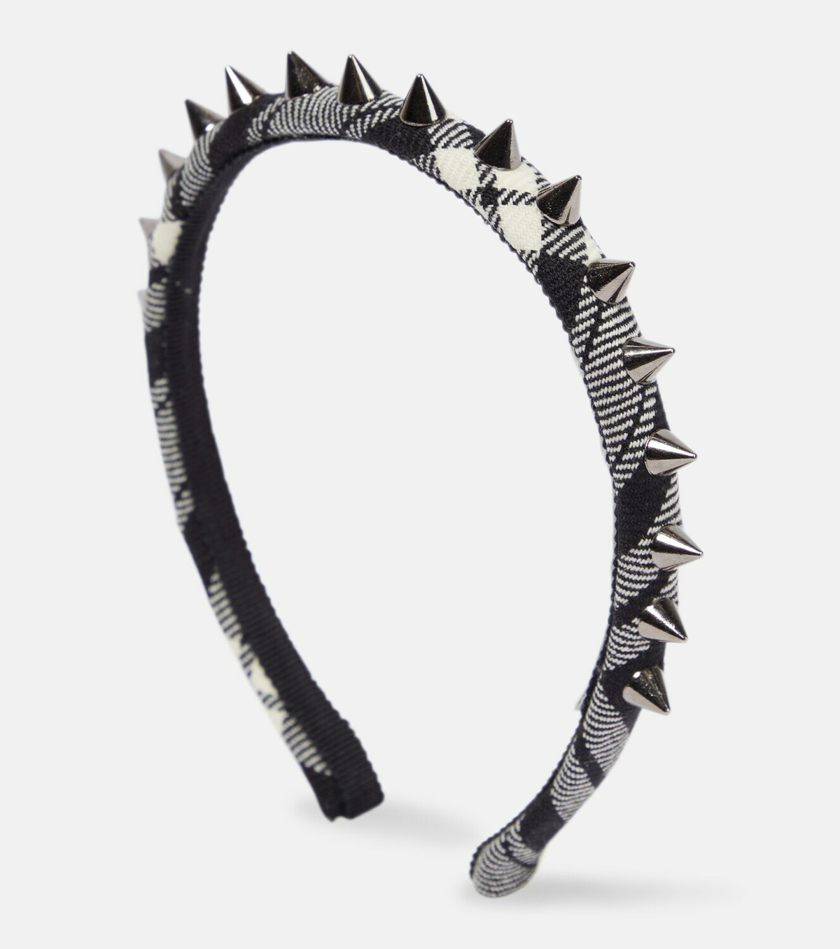 Alessandra Rich Spike Embellished Headband Alessandra Rich