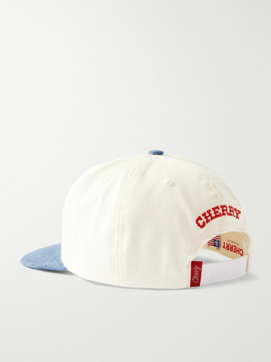 Cherry Los Angeles - Five Star Logo-Appliquèd Canvas-Trimmed Cotton ...