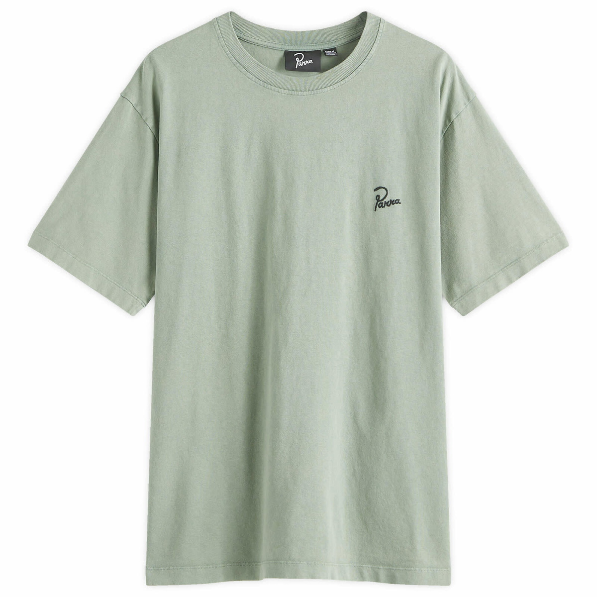 By Parra Men's Signature T-Shirt in Sage Green By Parra