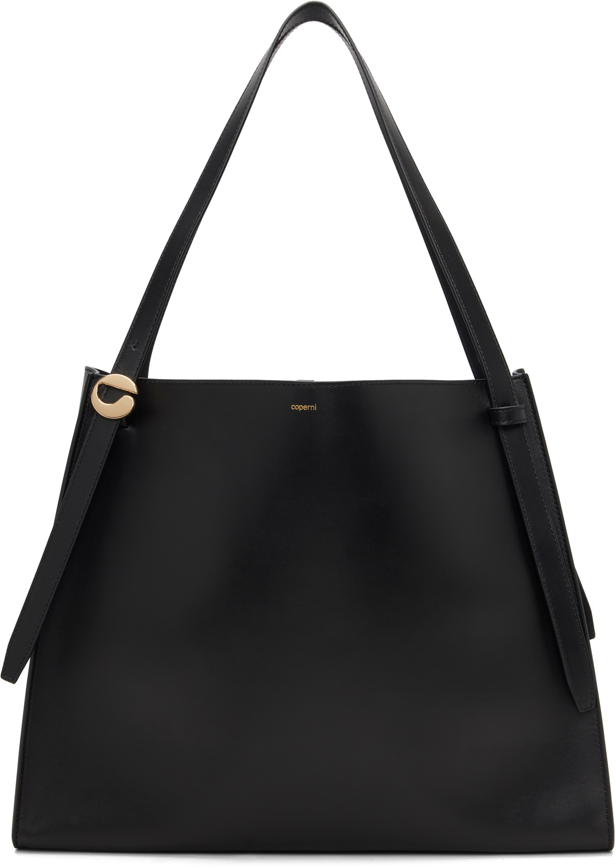 Coperni Black Logo Belt Tote Coperni