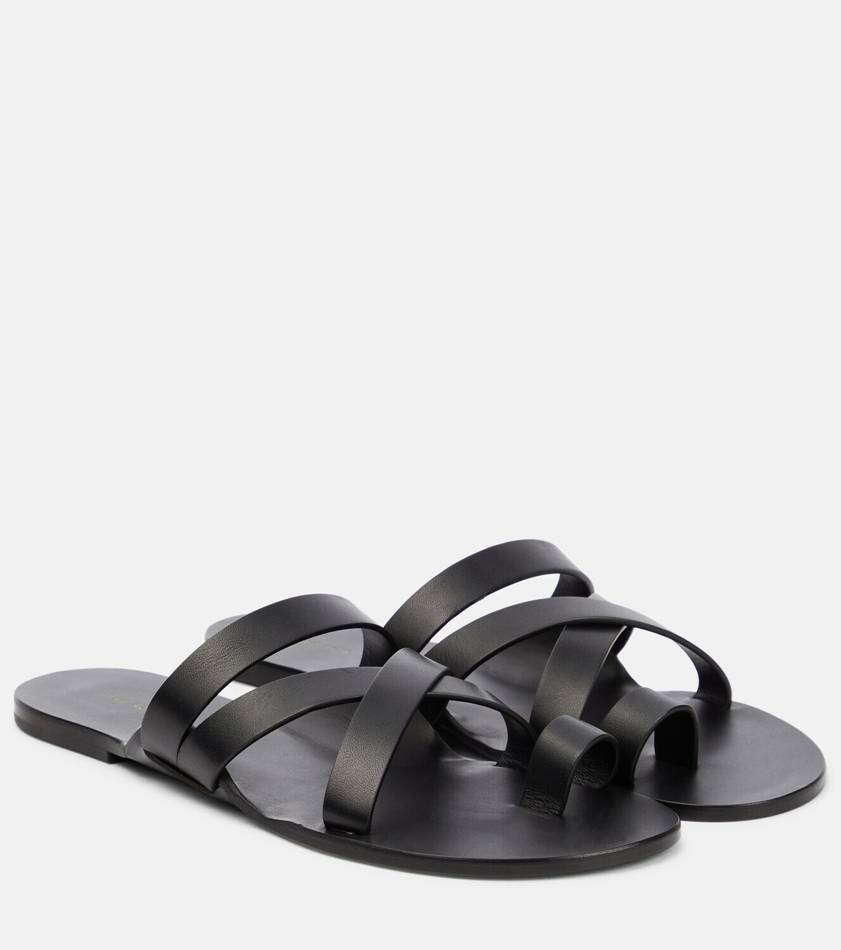 The Row - Kris leather slides The Row