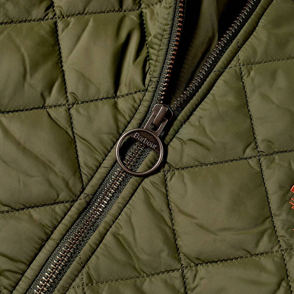 Barbour Men's Beacon Overhead Quilted Jacket in Olive Barbour