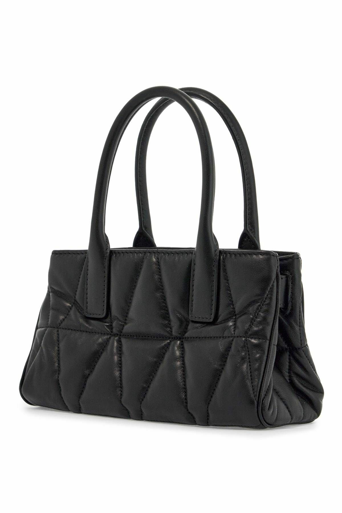 VERSACE quilted medusa handbag Black Versace