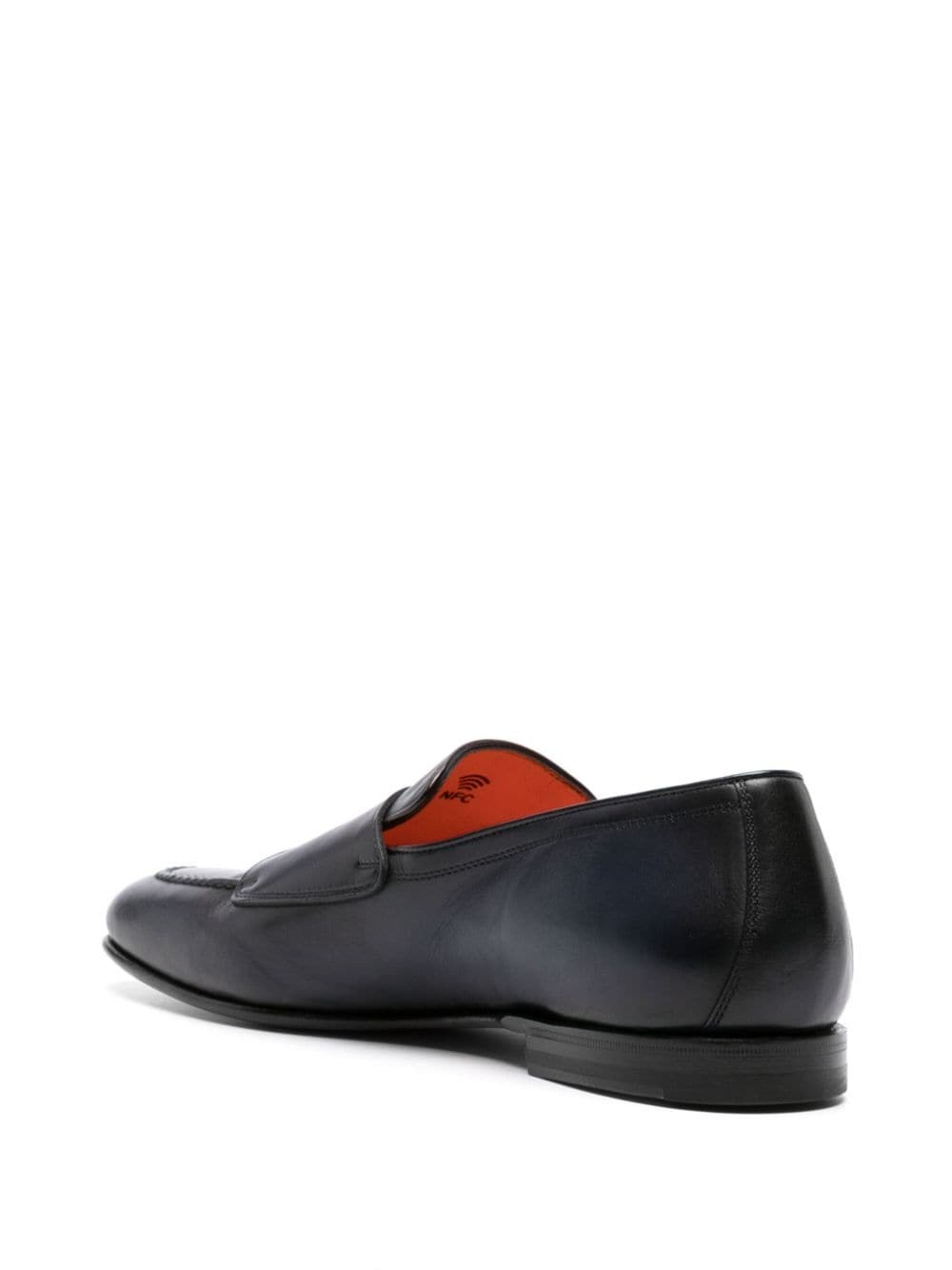 SANTONI - Leather Shoe Santoni