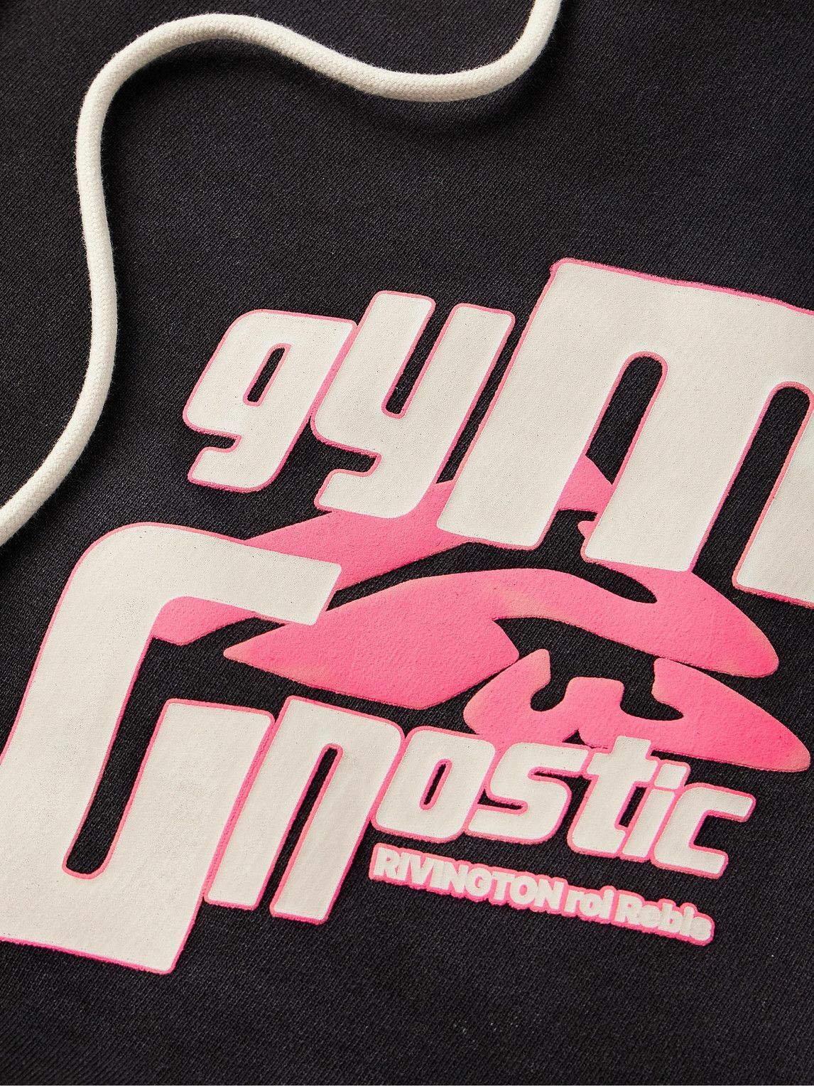 RRR123 - USO Straight-Leg Logo-Print Cotton-Jersey Drawstring Shorts ...