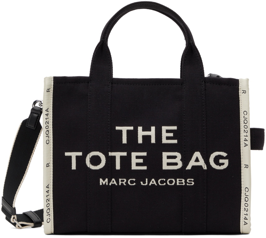 Marc Jacobs Black 'The Jacquard' Medium Tote Marc Jacobs