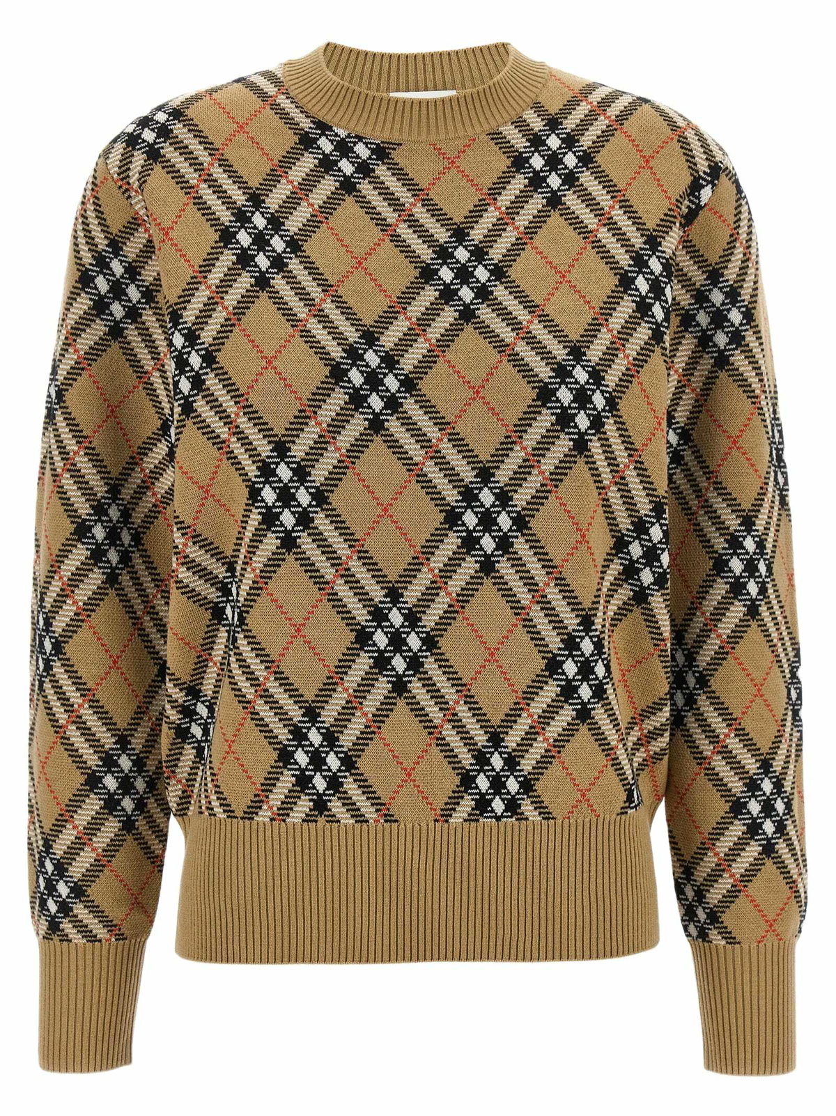 Burberry Check Sweater Burberry
