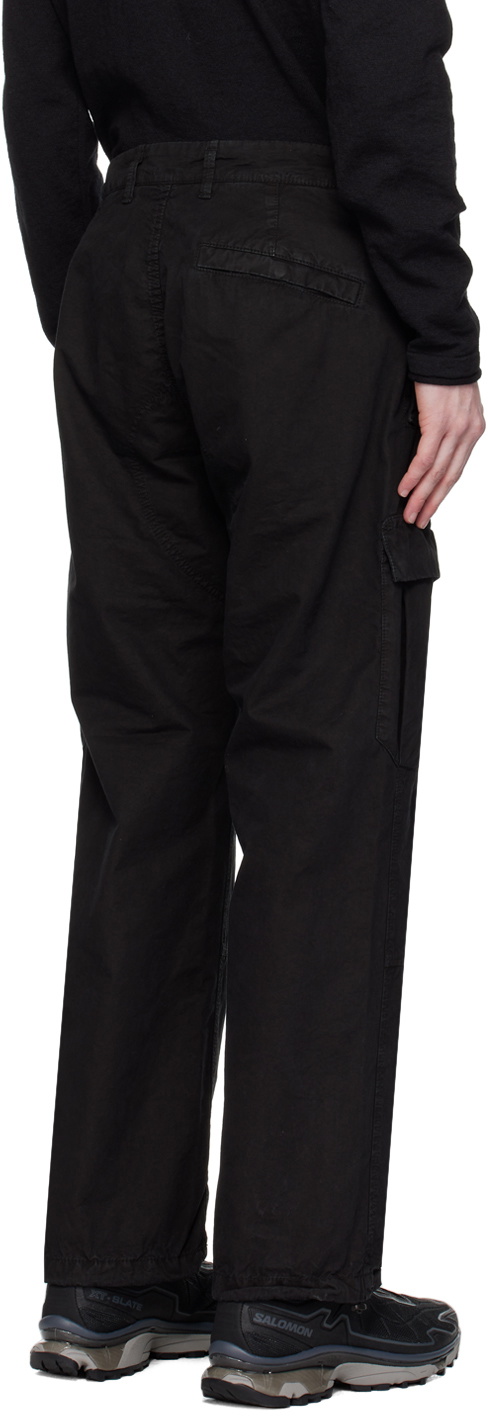 Stone Island Black Patch Cargo Pants Stone Island