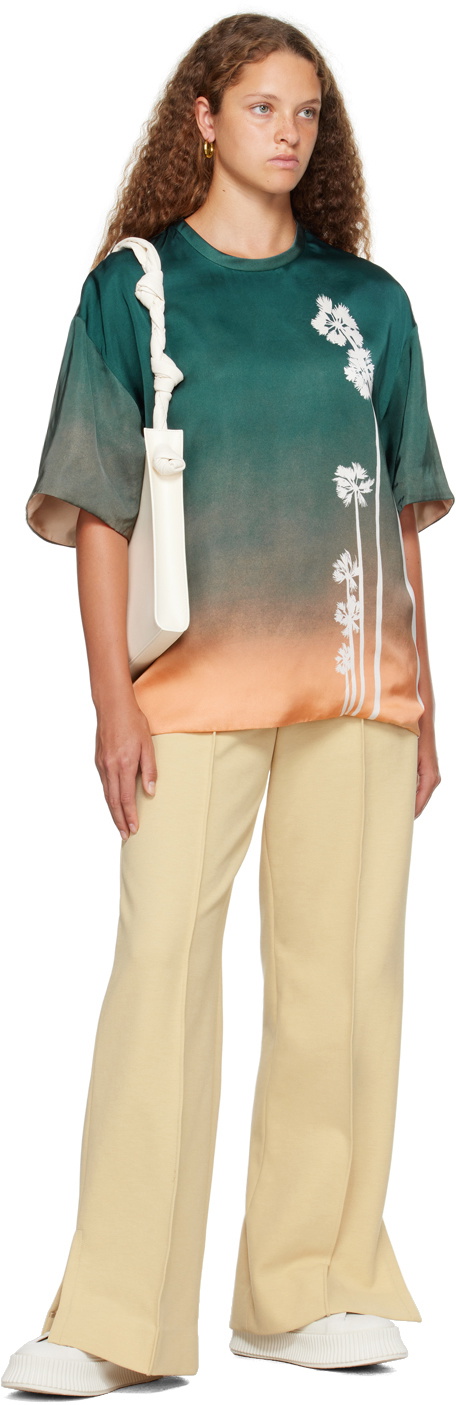 Jil Sander Gold Classic Hoop Earrings Jil Sander