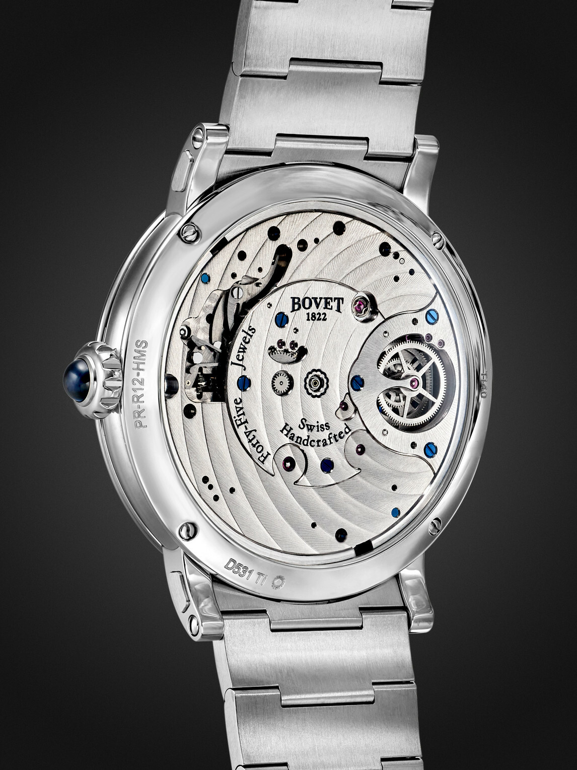 Bovet - Récital 12 Hand-Wound Titanium Watch, Ref. No. R12C2-0001 Bovet