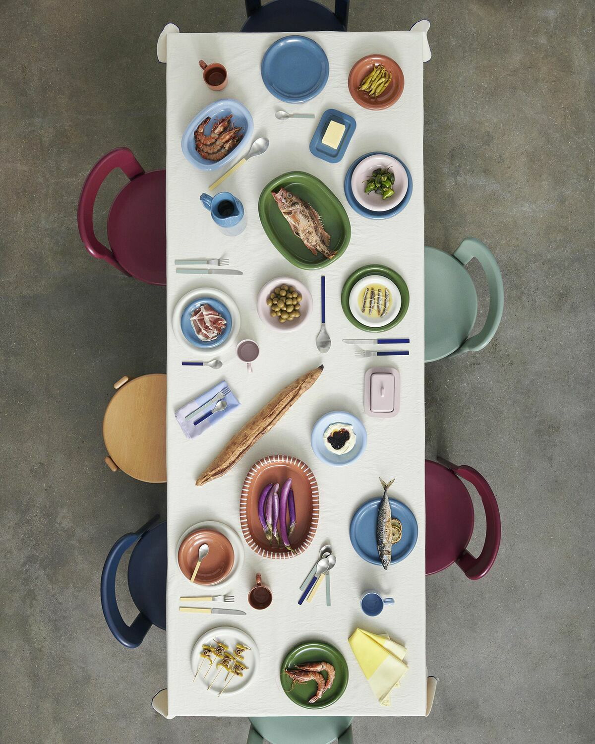 Hay Barro Plate White Tableware HAY