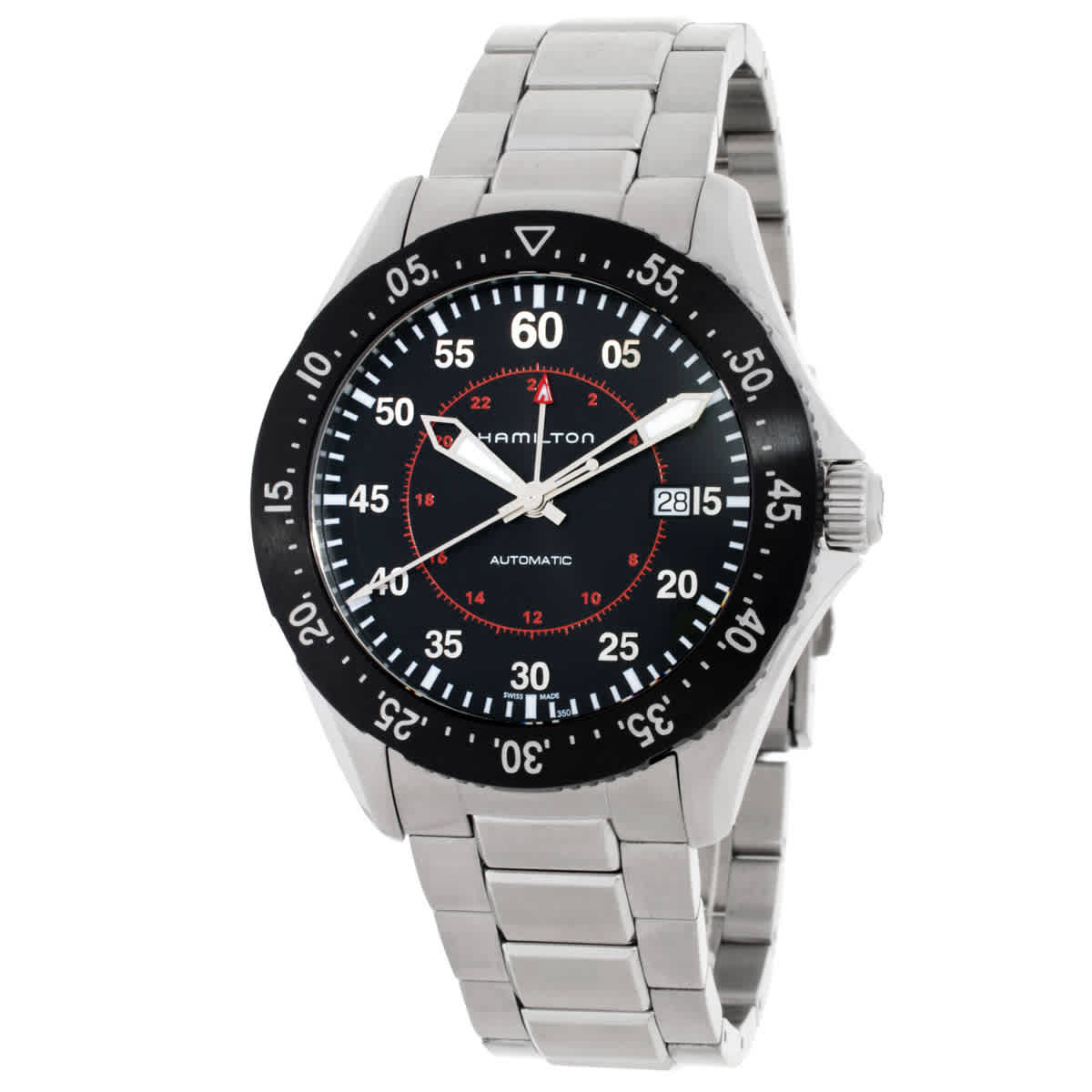 Hamilton Khaki Aviation Pilot GMT Automatic Mens Watch H76755135 Hamilton