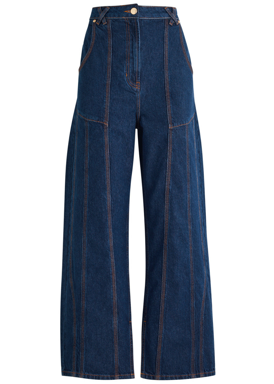 Farm Rio Straight-leg Jeans Denim Farm Rio