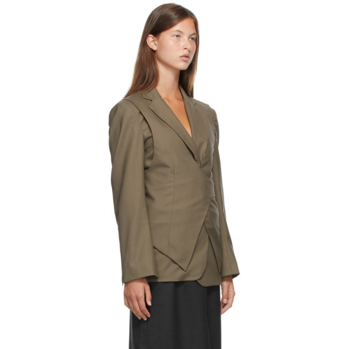 LOW CLASSIC Brown Layered Blazer Low Classic